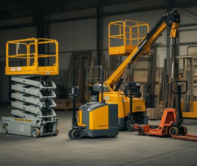 Types of hydraulic lifting equipment